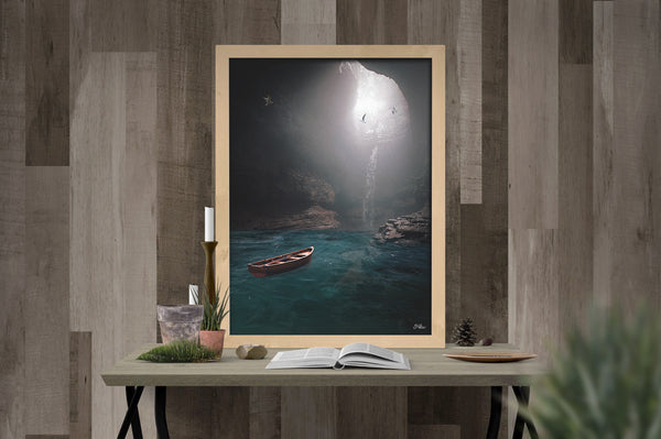 Hidden Cove Premium Matte Print - Sir.Realist Designs